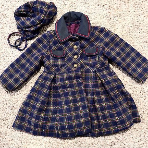 Jackets & Coats | Vintage Rothschild Of Philadelphia Little Girls Wool ...